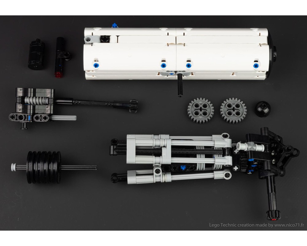 LEGO MOC Lego Technic Telescope by Nico71 | Rebrickable - Build with LEGO