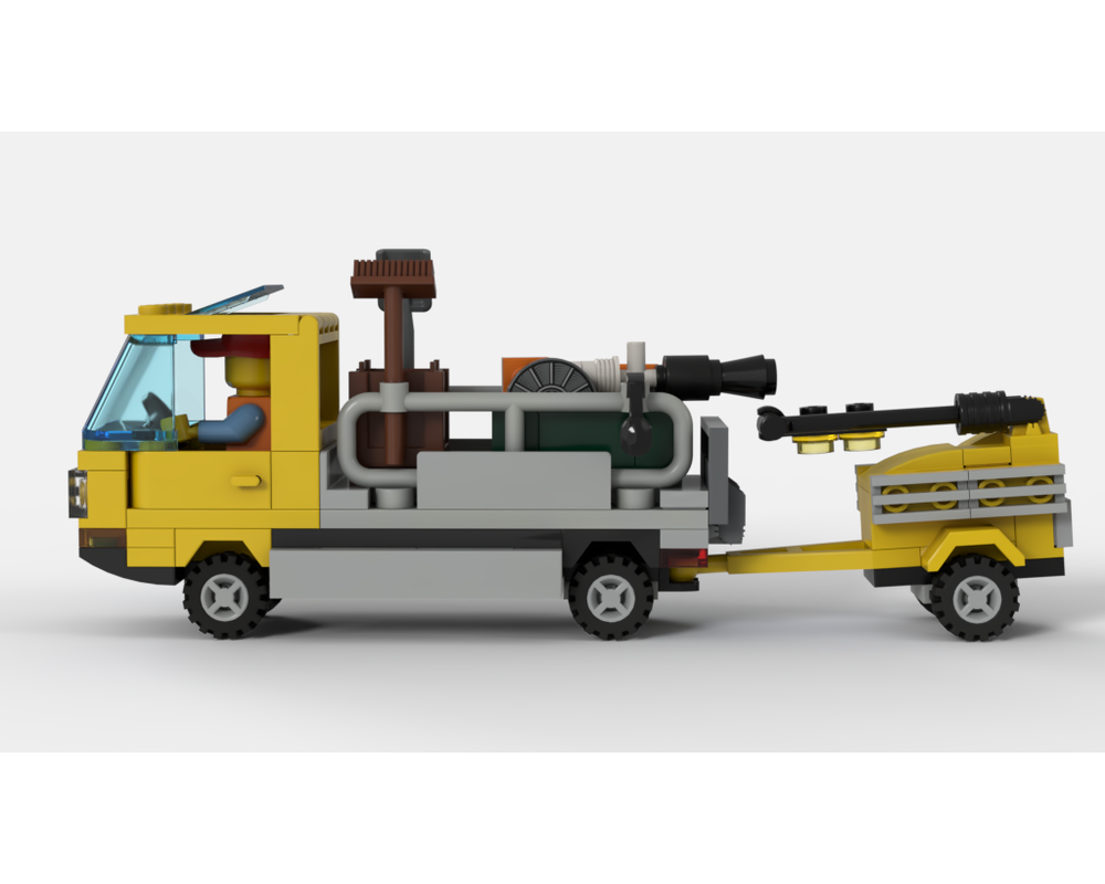 LEGO MOC Road Maintenance Truck by Karst86 | Rebrickable - Build with LEGO
