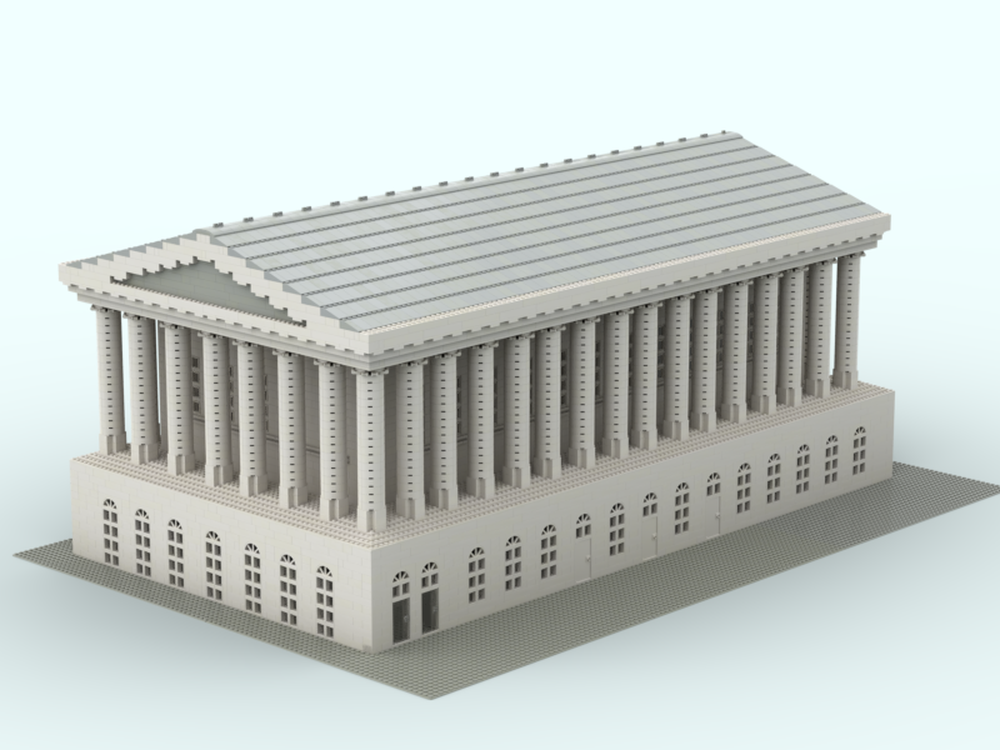 LEGO MOC Birmingham Town Hall by blues-lego | Rebrickable - Build with LEGO