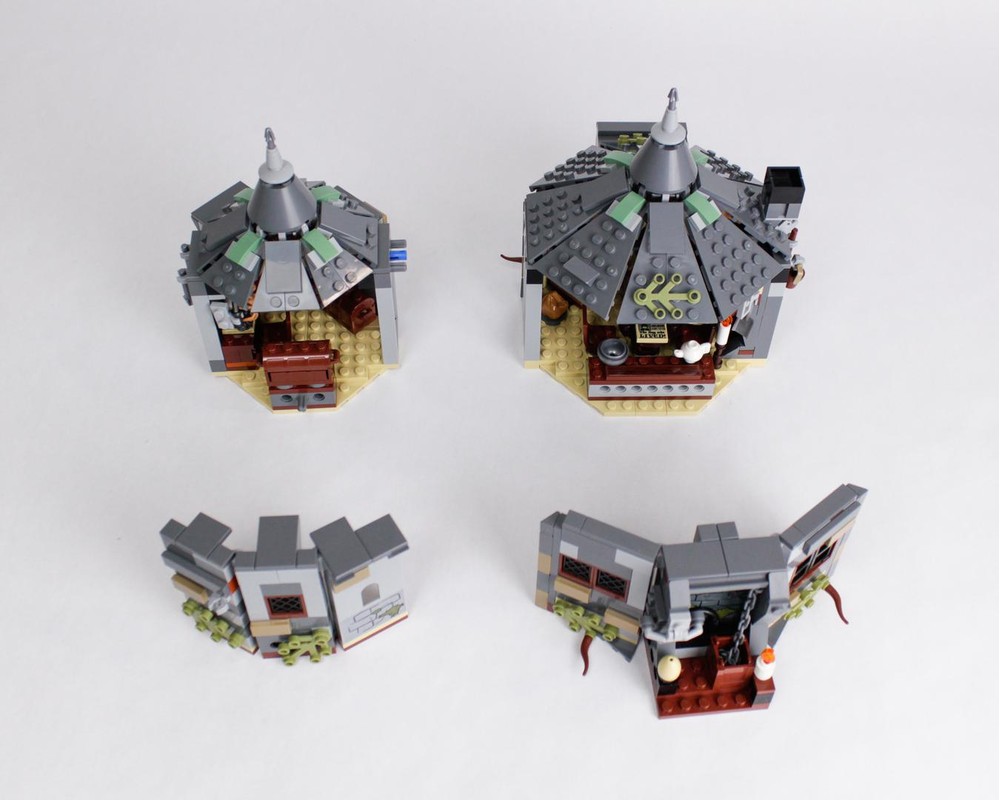 LEGO MOC-93115 Hagrıd's Hut w/ Back - Alt Build by Stonewall Bricks ...