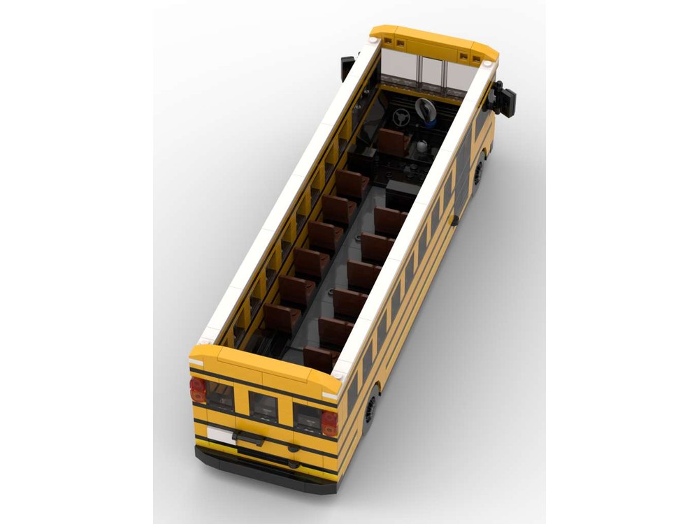 LEGO MOC School Bus by IBrickedItUp | Rebrickable - Build with LEGO