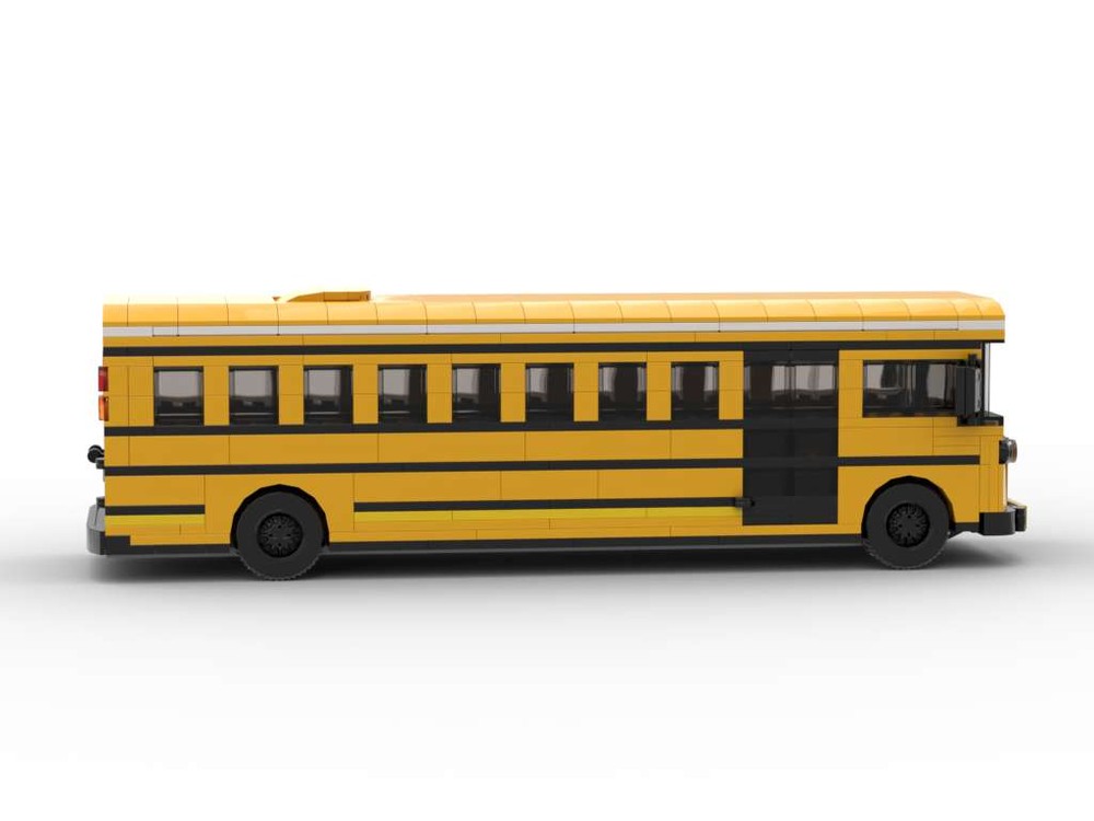 LEGO MOC School Bus by IBrickedItUp | Rebrickable - Build with LEGO