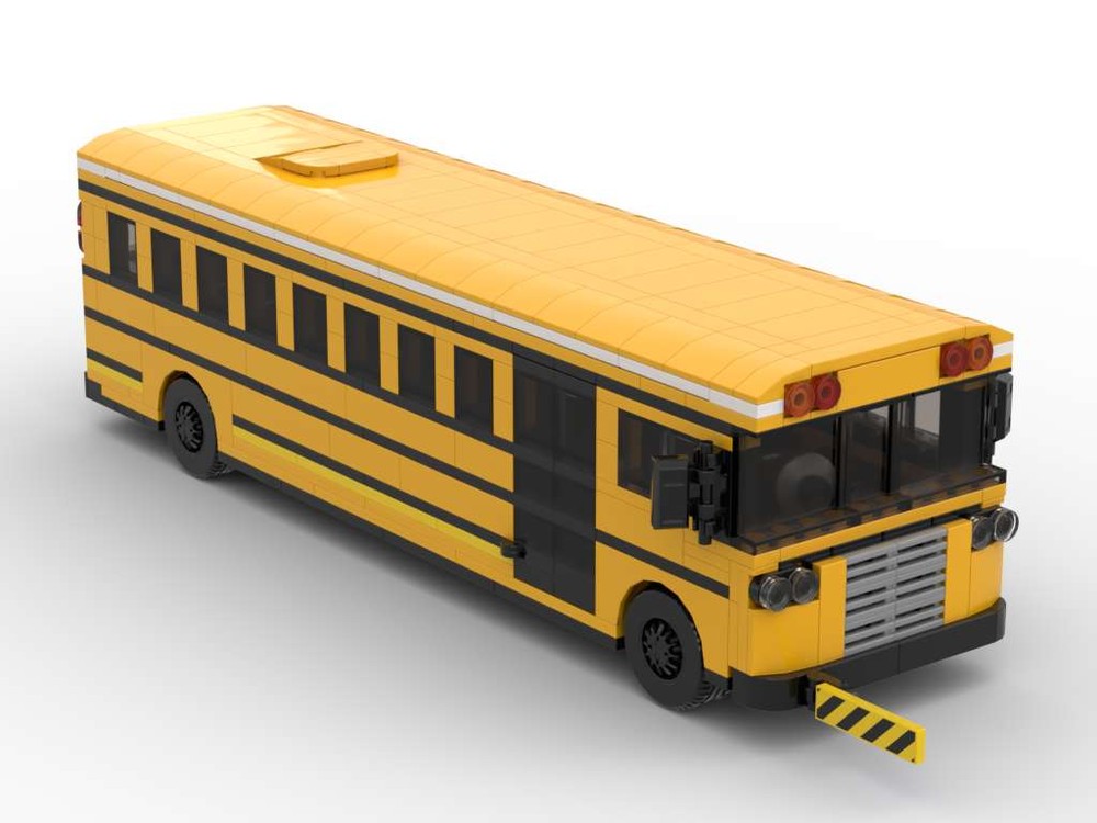LEGO MOC School Bus by IBrickedItUp | Rebrickable - Build with LEGO