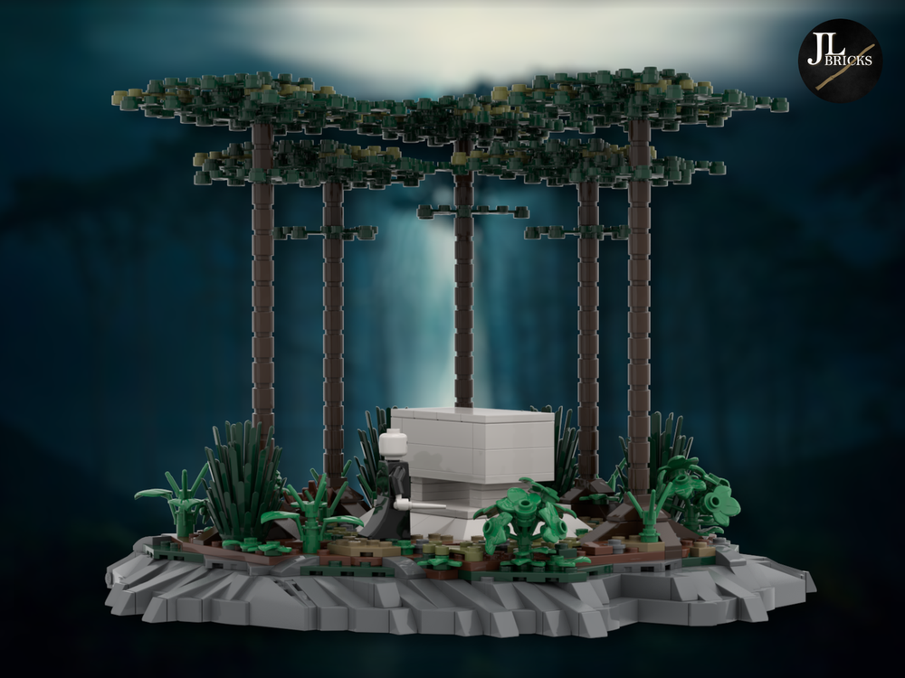 LEGO MOC White Tomb by JL.Bricks | Rebrickable - Build with LEGO