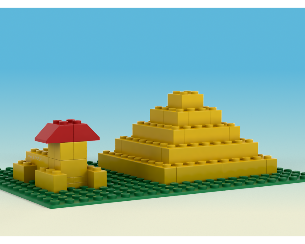LEGO MOC 6365 Pyramid and sphinx by se1977 | Rebrickable - Build with LEGO