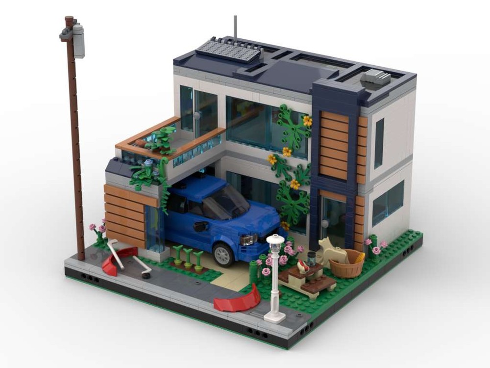 LEGO MOC Family House by IBrickedItUp | Rebrickable - Build with LEGO