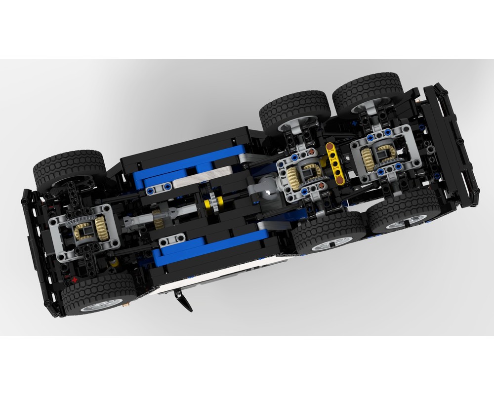 LEGO MOC Pickup Truck 6x6 by Gear mast | Rebrickable - Build with LEGO