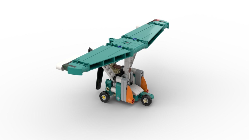 LEGO MOC 42117 Microlight by PangolinBricks | Rebrickable - Build with LEGO