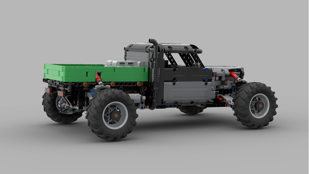 LEGO MOC 42129 B model 'Hot Trot' by Didumos | Rebrickable - Build with ...