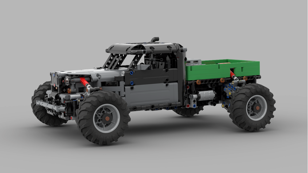 LEGO MOC 42129 B model 'Hot Trot' by Didumos | Rebrickable - Build with ...