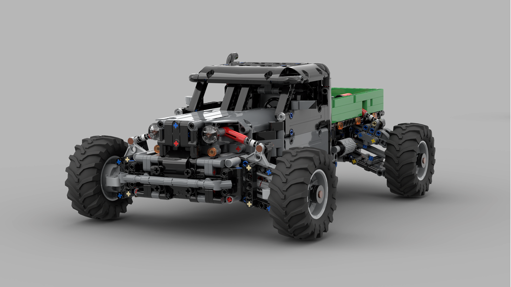 LEGO MOC 42129 B model 'Hot Trot' by Didumos | Rebrickable - Build with ...