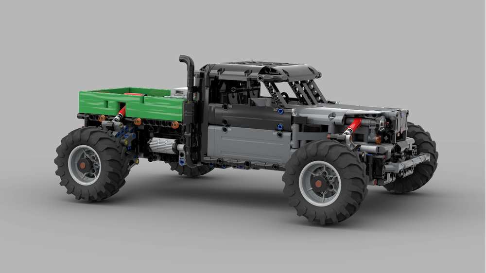 LEGO MOC 42129 B model 'Hot Trot' by Didumos | Rebrickable - Build with ...