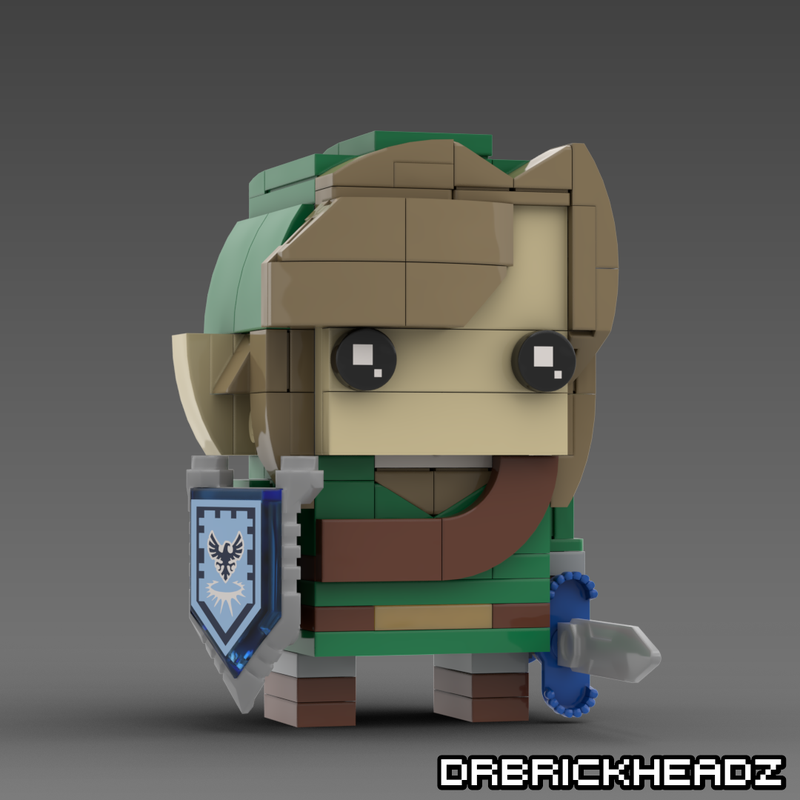 LEGO MOC Link (Twilight Princess) Brickheadz by DrBrickheadz ...