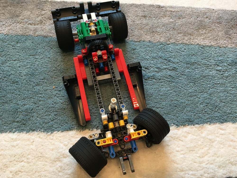 LEGO MOC Racecar Chassis by TechnicRCRacer | Rebrickable - Build with LEGO
