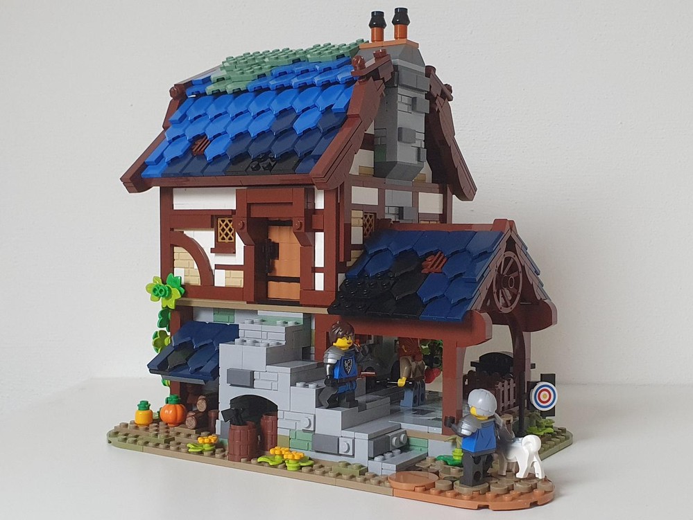 LEGO MOC Medieval Bakery by Gr33tje13 | Rebrickable - Build with LEGO
