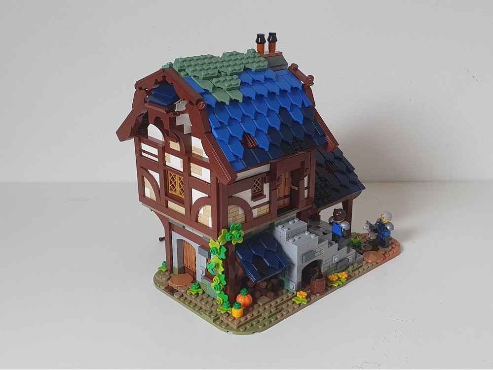 LEGO MOC Medieval Bakery by Gr33tje13 | Rebrickable - Build with LEGO