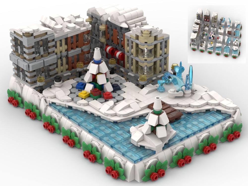 Lego Moc Nanomodular Advent Calendar By Serenity Rebrickable Build