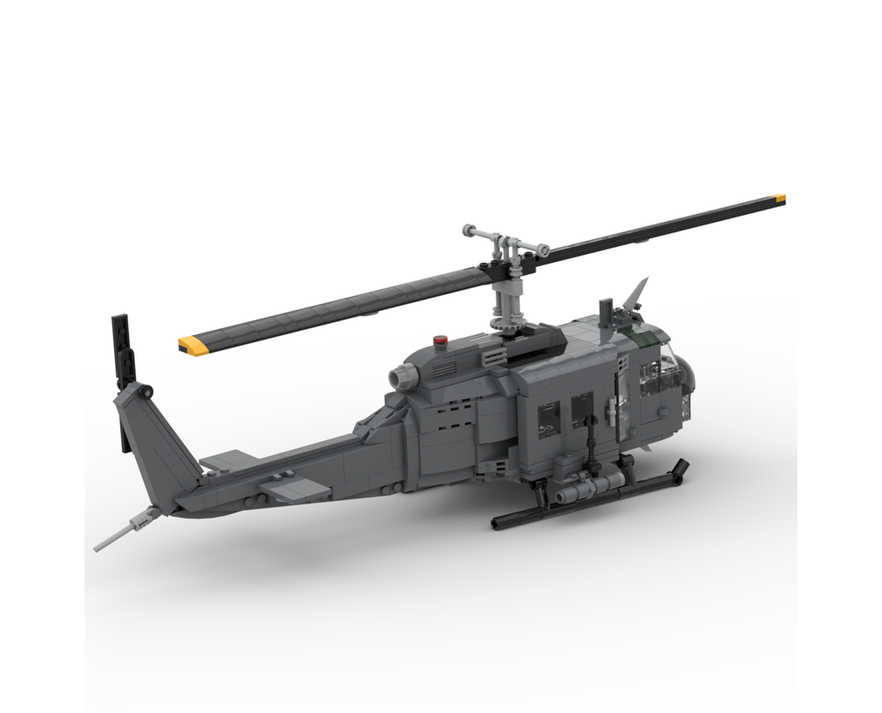 LEGO MOC UH-1H Iroquois "Huey" by mkbricks25 | Rebrickable - Build with ...