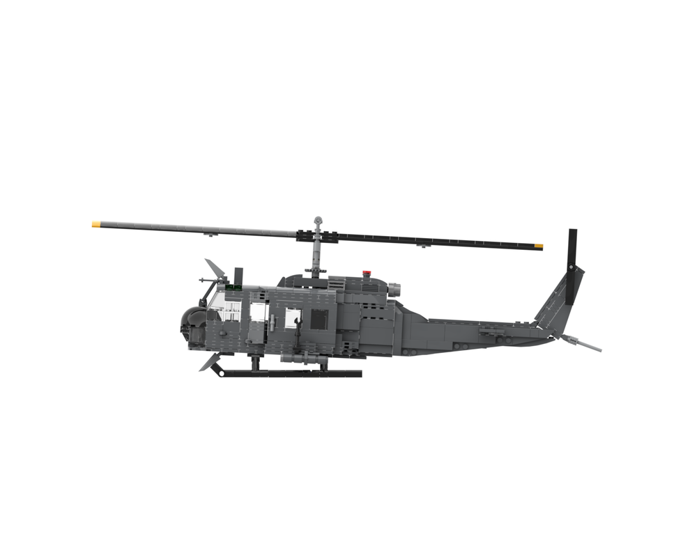 LEGO MOC UH-1H Iroquois "Huey" by mkbricks25 | Rebrickable - Build with ...
