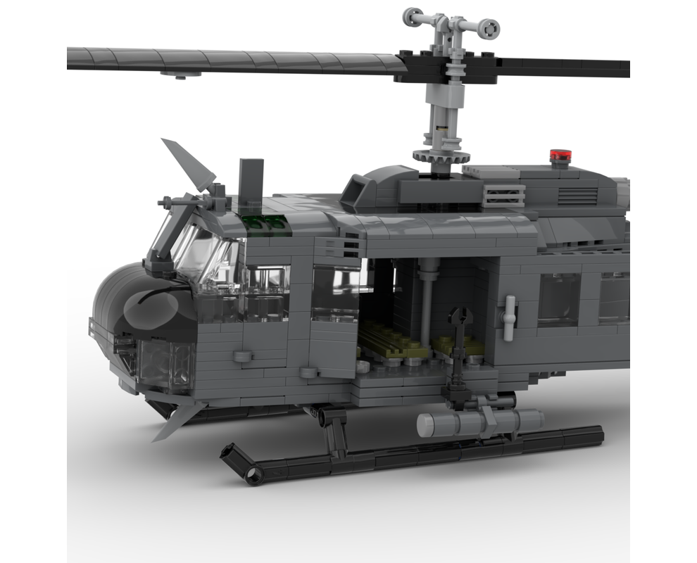 LEGO MOC UH-1H Iroquois "Huey" by mkbricks25 | Rebrickable - Build with ...