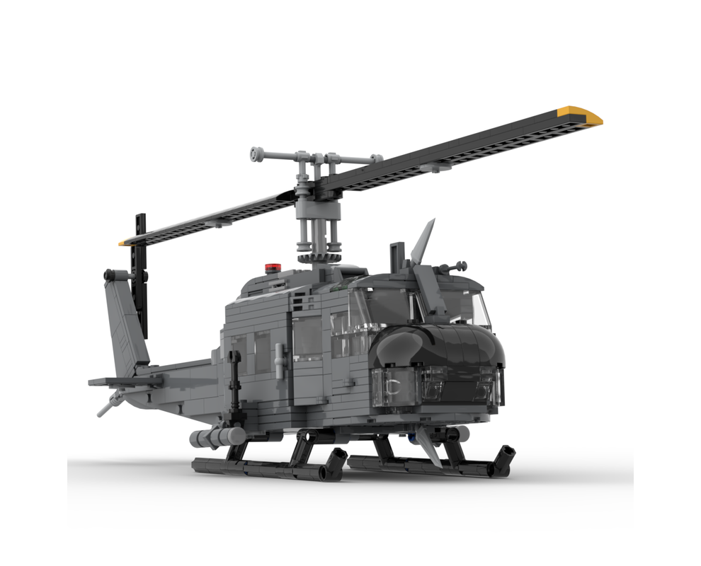 LEGO MOC UH-1H Iroquois "Huey" by mkbricks25 | Rebrickable - Build with ...