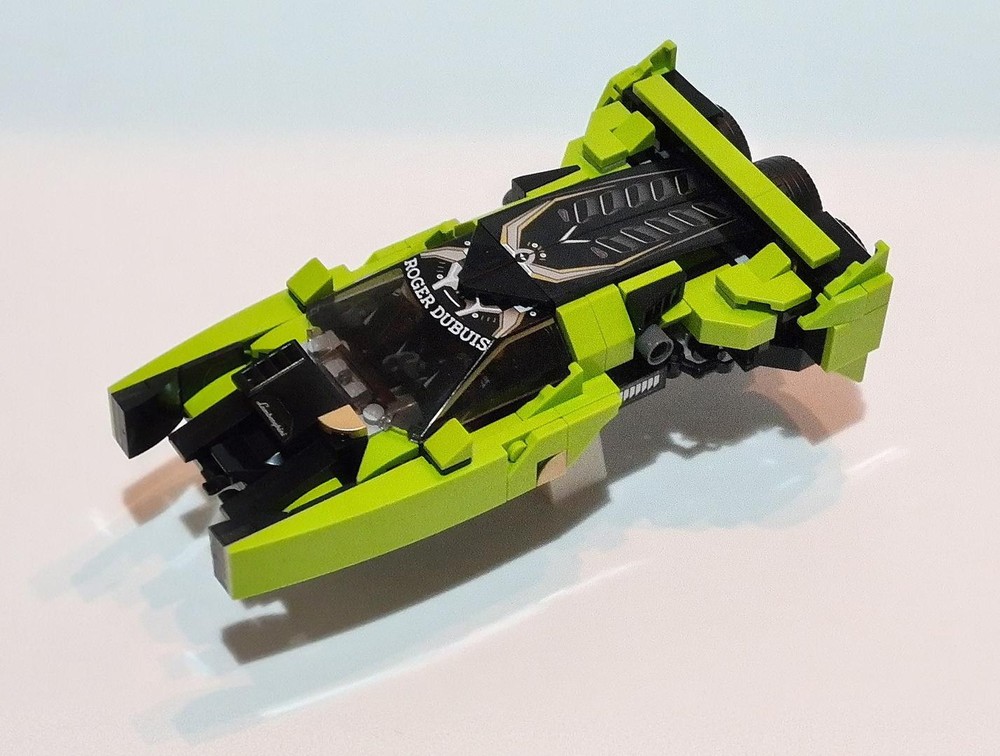Lego Moc Lambo Spinner By Cixpack Rebrickable Build With Lego