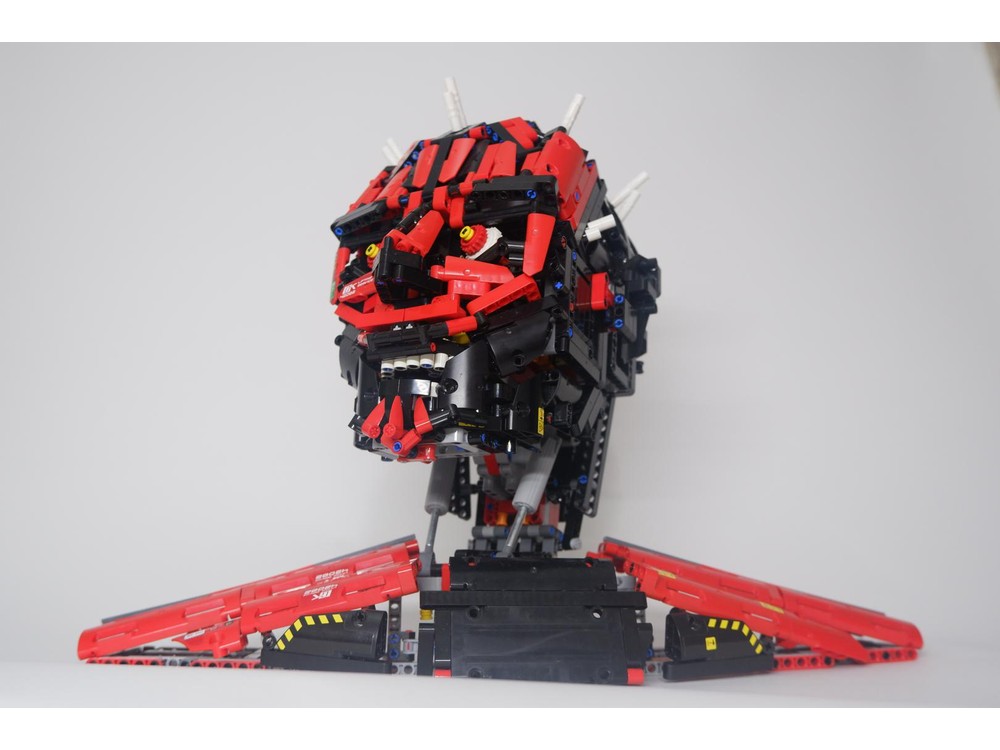 LEGO MOC Animatronics Dаrth Mаul`s head by Arpeggi0 | Rebrickable ...