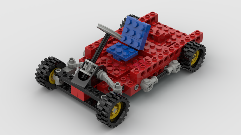 LEGO MOC Cart by MichiB | Rebrickable - Build with LEGO