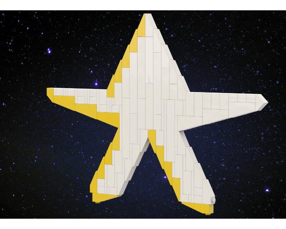 LEGO MOC Brick Built Star by LegoOri | Rebrickable - Build with LEGO