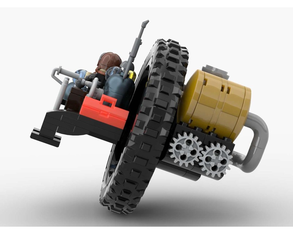 LEGO MOC Steampunk Monowheel by silenfu | Rebrickable - Build with LEGO