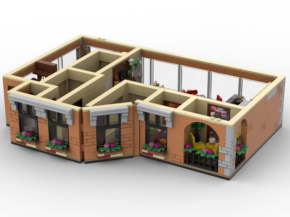 LEGO MOC SitComplex - Will & Grace Apartment by Brick Artisan ...