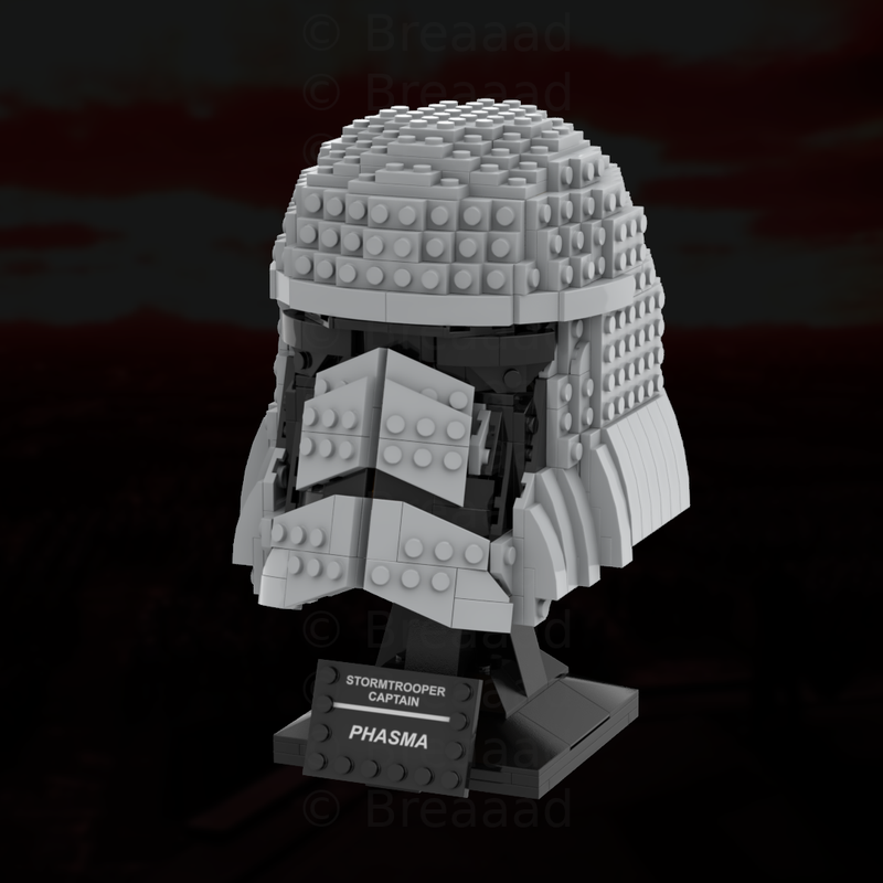 LEGO MOC Phasma (Helmet Collection) by Breaaad | Rebrickable - Build ...