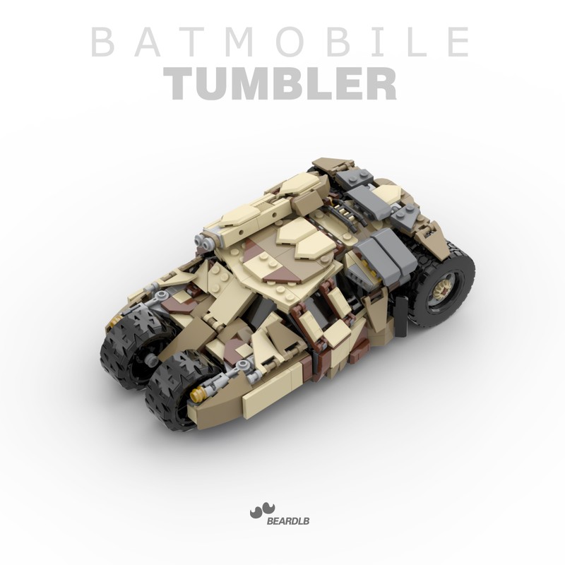 LEGO MOC batmobile tumbler @Bane by beardLB | Rebrickable - Build with LEGO