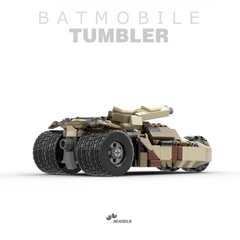 LEGO MOC batmobile tumbler @Bane by beardLB | Rebrickable - Build with LEGO
