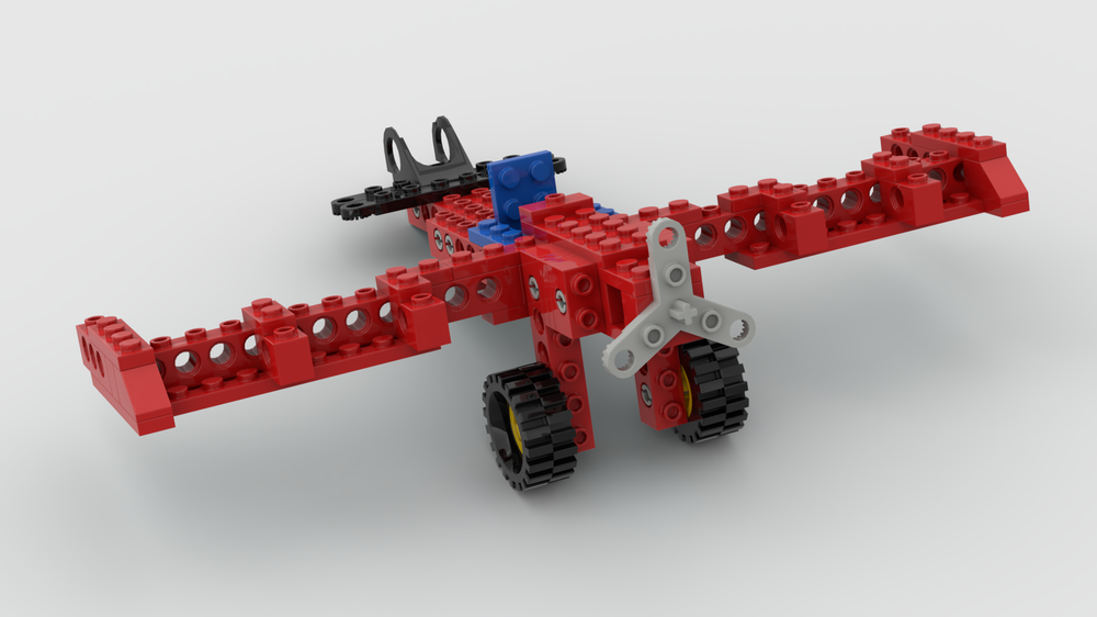 Lego Moc Plane By Michib Rebrickable Build With Lego