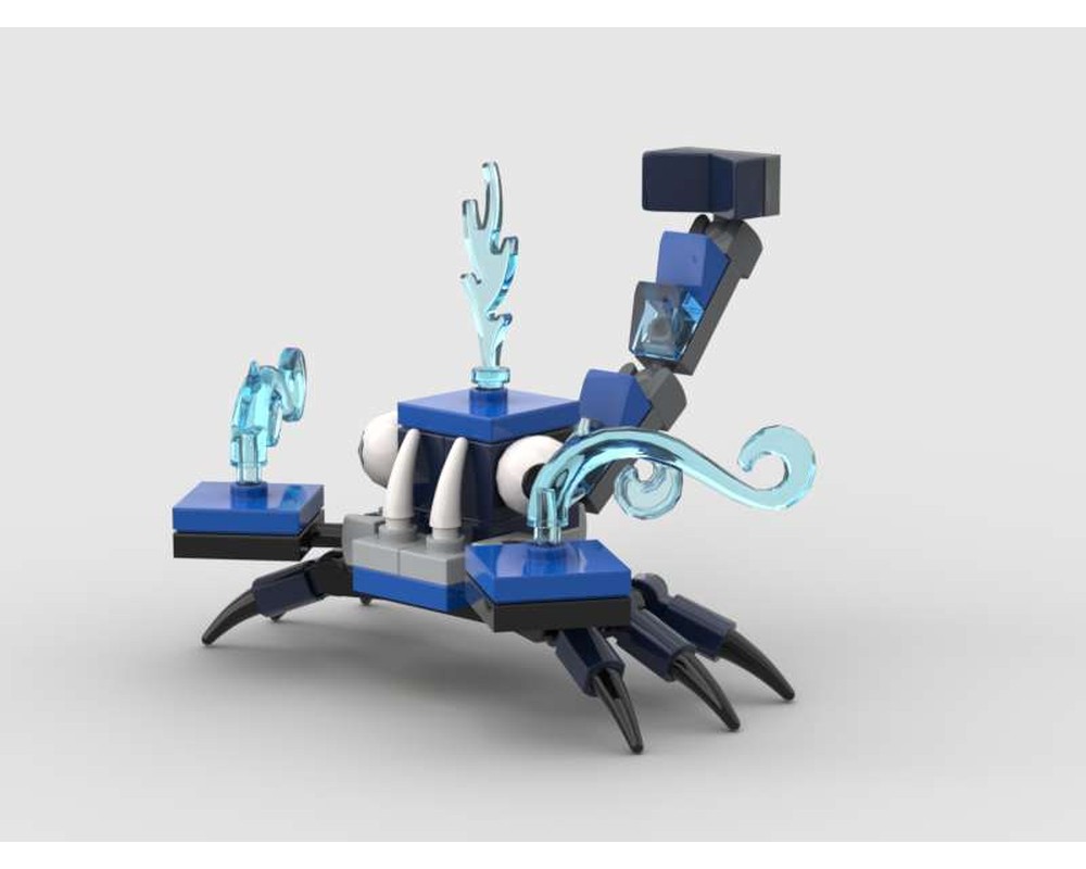 LEGO MOC Water Scorpion Monster by jlherbst77 | Rebrickable - Build ...