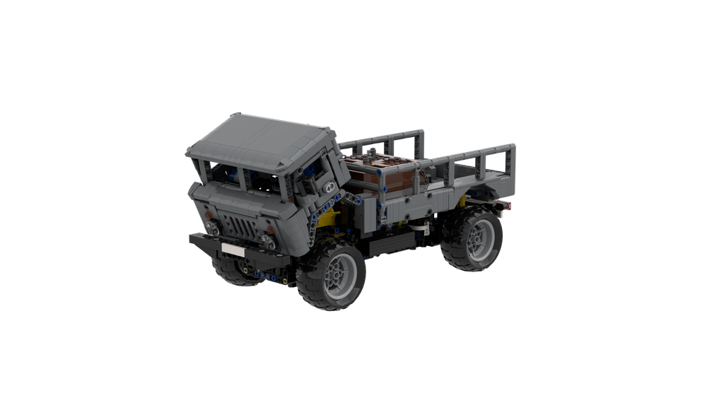 LEGO MOC GAZ-66 by legendsofleo | Rebrickable - Build with LEGO