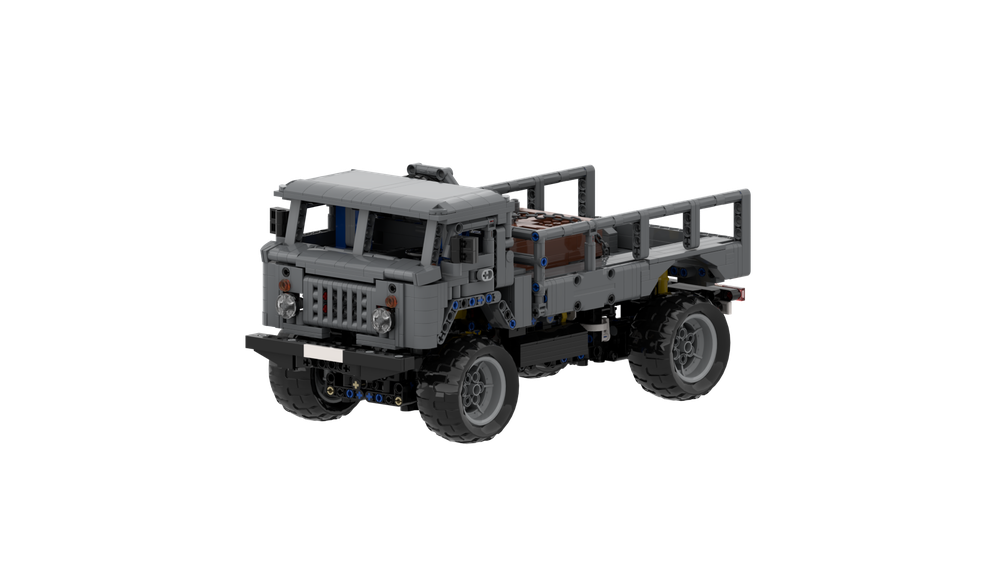 LEGO MOC GAZ-66 by legendsofleo | Rebrickable - Build with LEGO