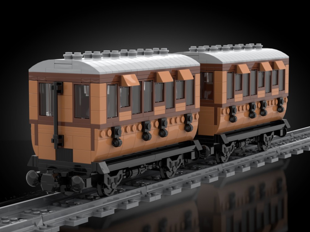 LEGO MOC Passenger Coaches - Local Line by Mikey_Brickalloti ...