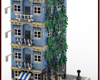 LEGO Set 10190-1 Market Street (2007 Modular Buildings) | Rebrickable ...