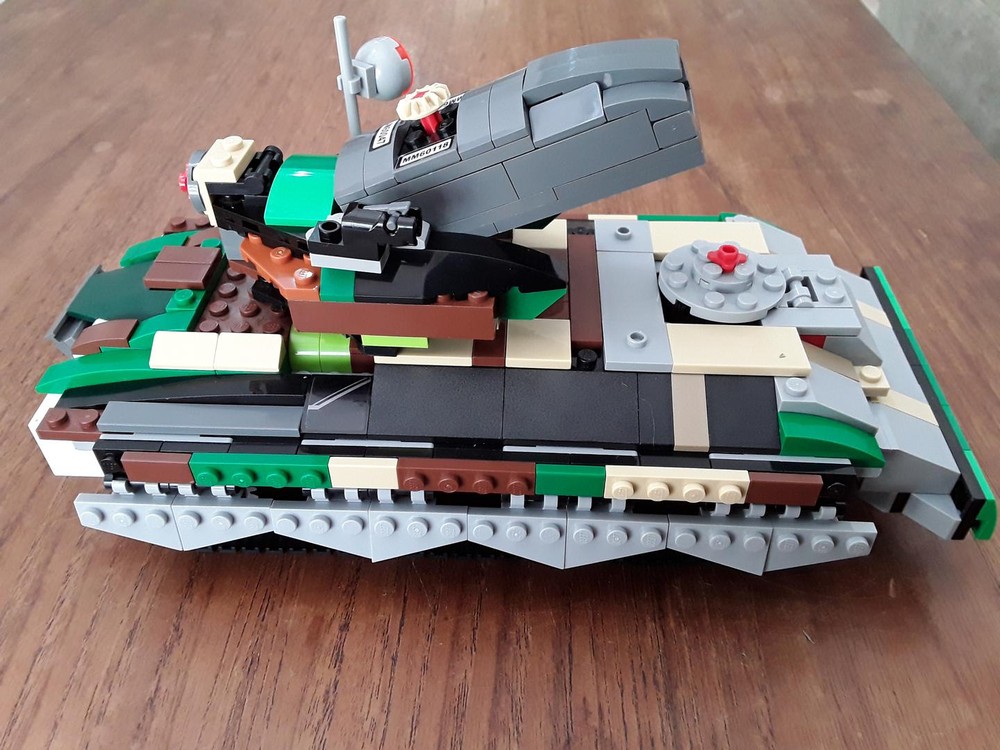 LEGO MOC Main Battle Tank by LegoOri | Rebrickable - Build with LEGO