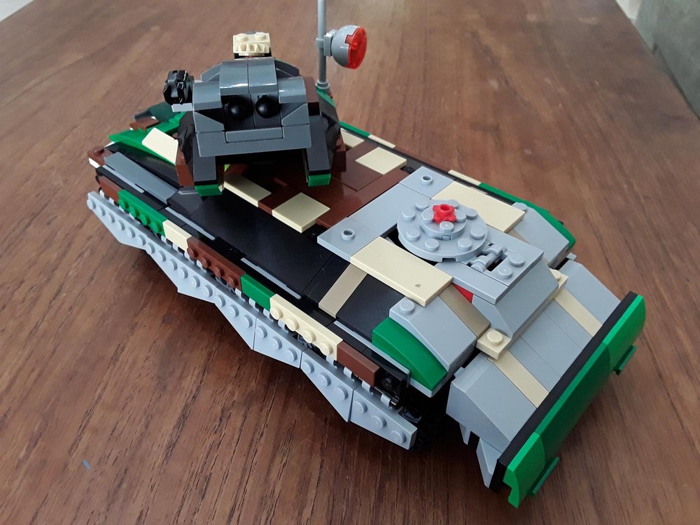LEGO MOC Main Battle Tank by LegoOri | Rebrickable - Build with LEGO