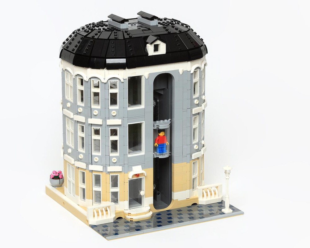 LEGO MOC Simple Building by sheo | Rebrickable - Build with LEGO
