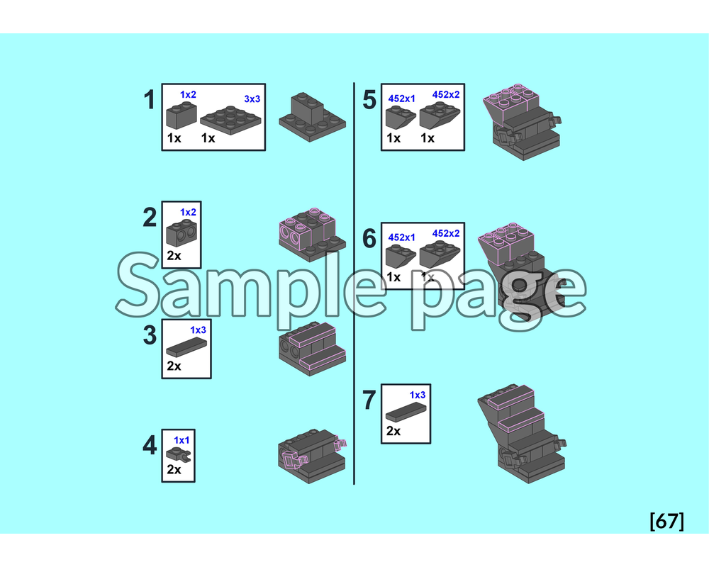 LEGO MOC Simple Building by sheo | Rebrickable - Build with LEGO