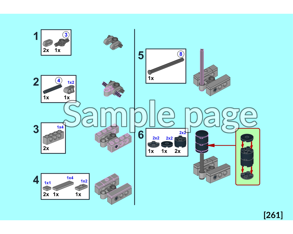 LEGO MOC Simple Building by sheo | Rebrickable - Build with LEGO