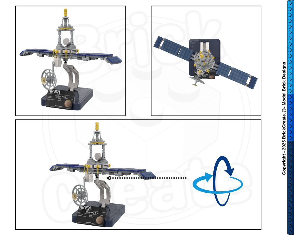 LEGO MOC Mariner I-II by BrickCreate | Rebrickable - Build with LEGO