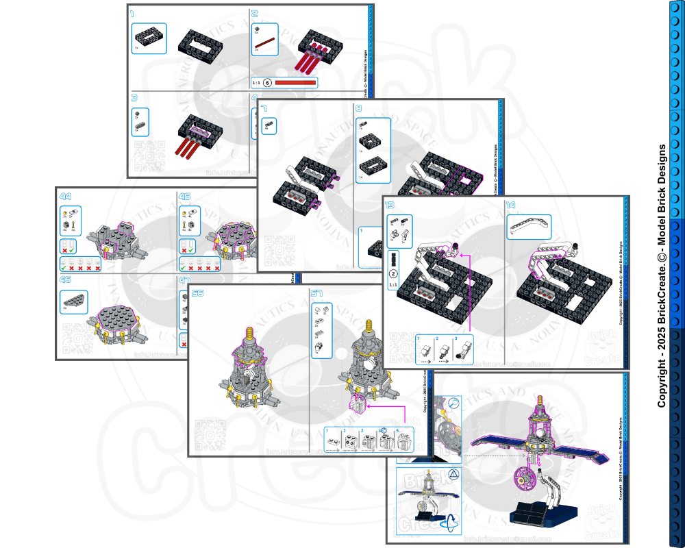LEGO MOC Mariner I-II by BrickCreate | Rebrickable - Build with LEGO