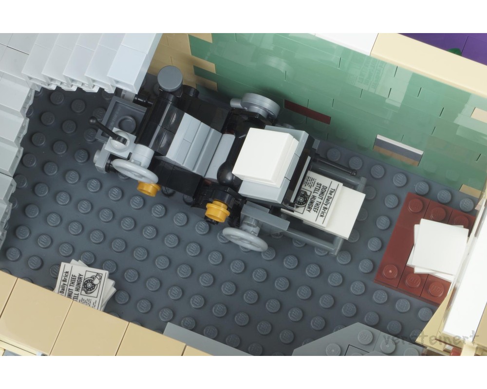 LEGO MOC 10278 - The Daily Press - Modular Newspaper Print Shop by ...