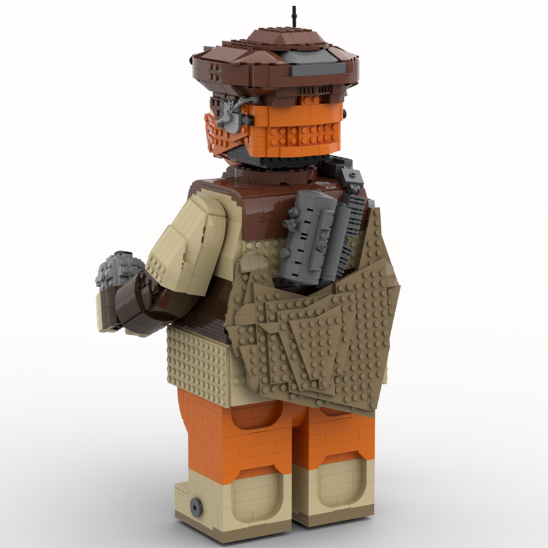 LEGO MOC Boushh Mega Figure by Albo.Lego | Rebrickable - Build with LEGO