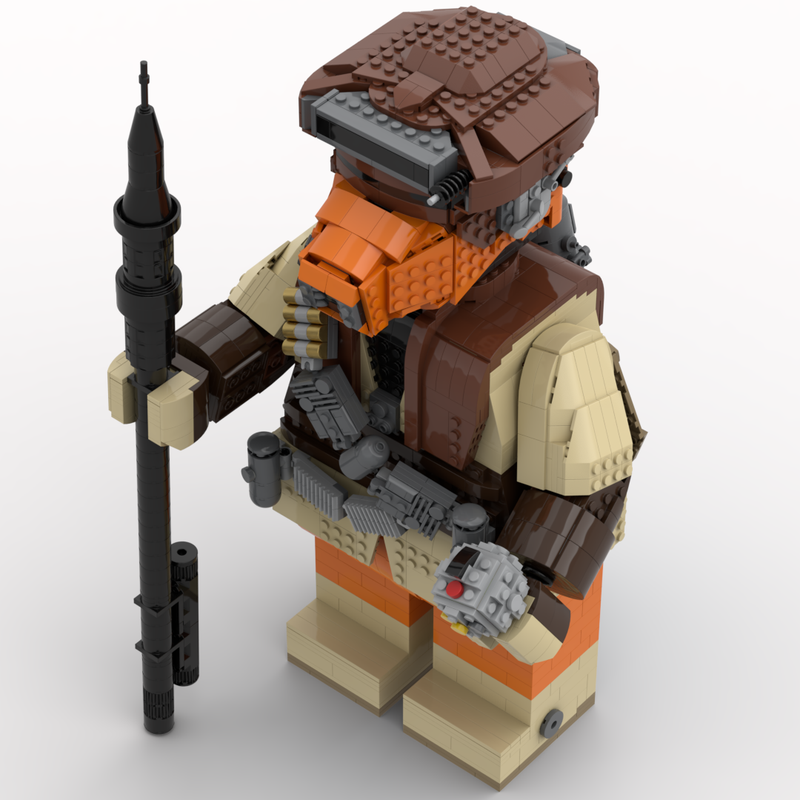LEGO MOC Boushh Mega Figure by Albo.Lego | Rebrickable - Build with LEGO